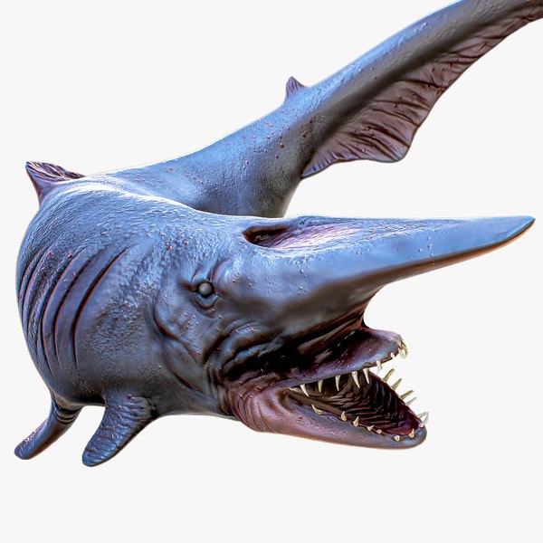 The Shark Goblin - low poly fish - Ocean predator - Fish 3d model Art ...