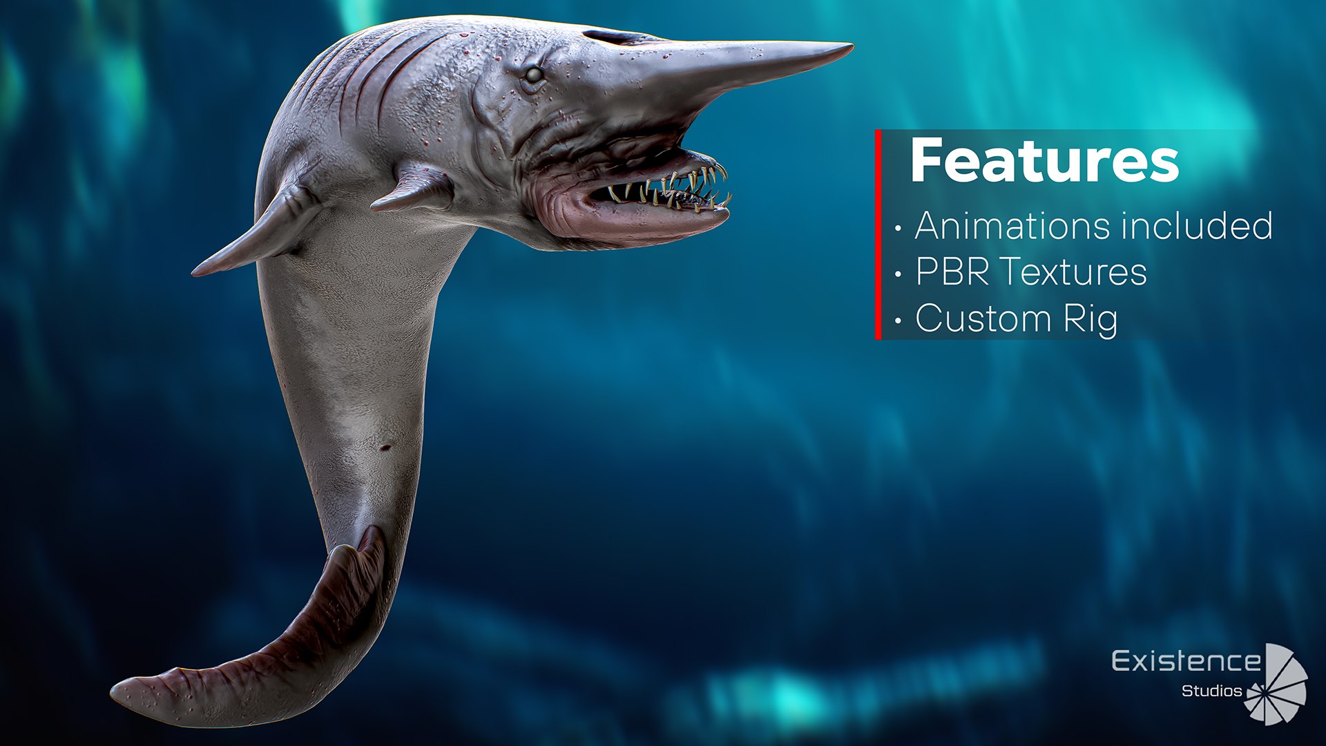 The Shark Goblin - Low Poly Fish - Ocean Predator - Fish 3d Model Art ...