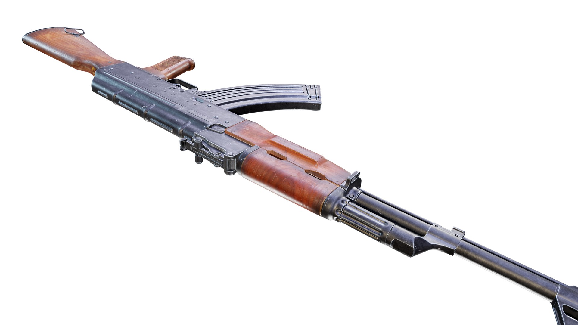 Assault Rifle AKM 3D - TurboSquid 2147600