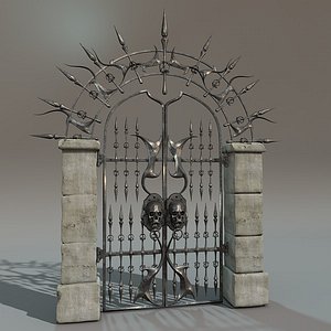 circus entrance 3d model