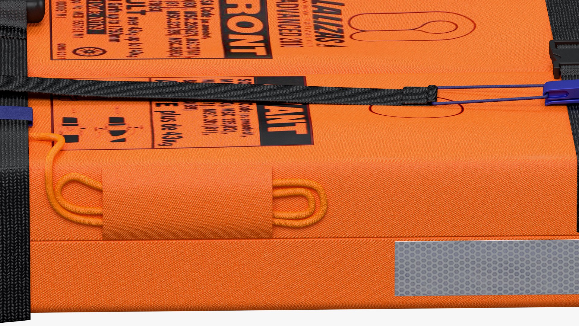 Advanced Folding Life Jacket Model - TurboSquid 1506724