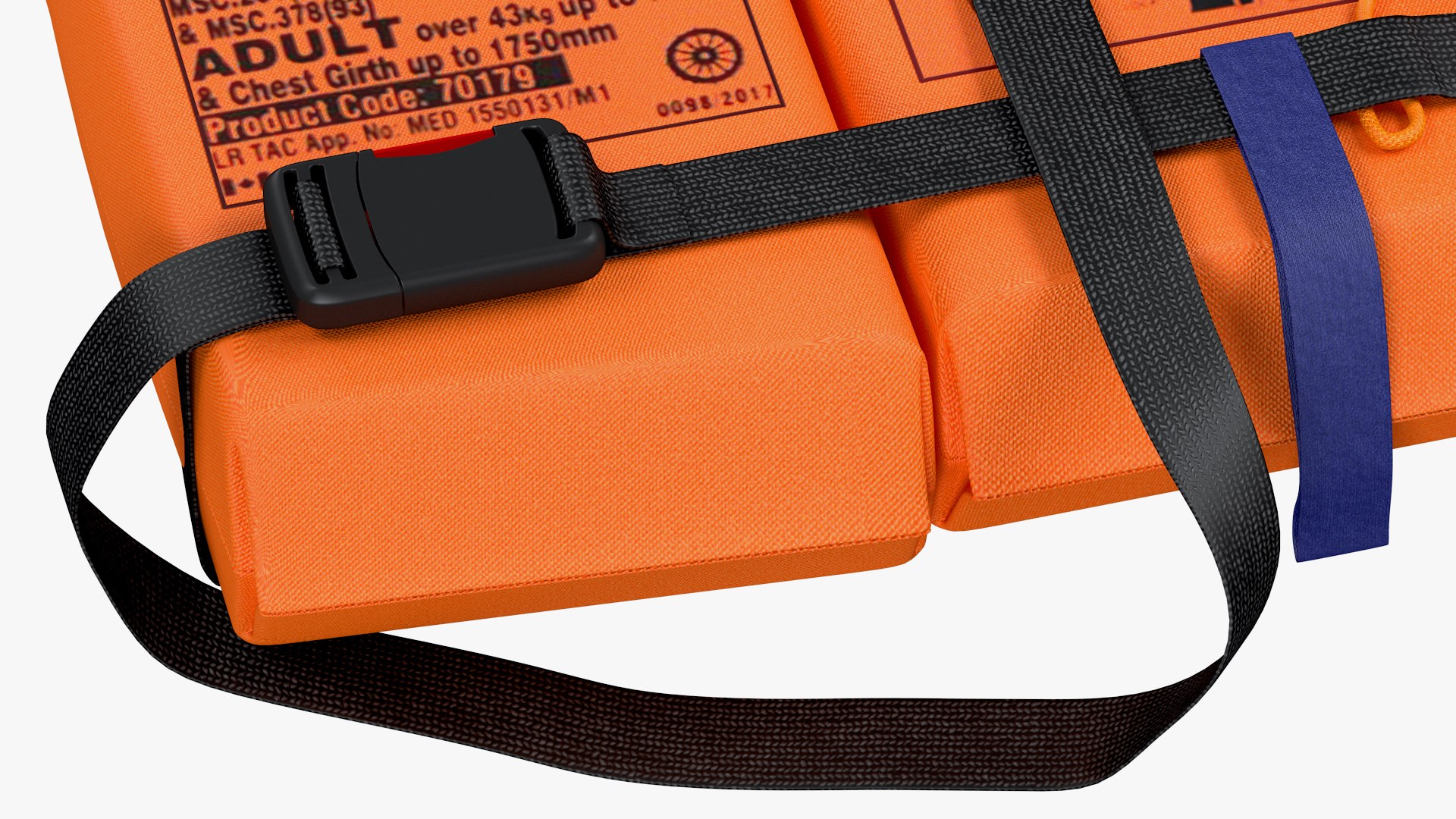 Advanced Folding Life Jacket Model - TurboSquid 1506724