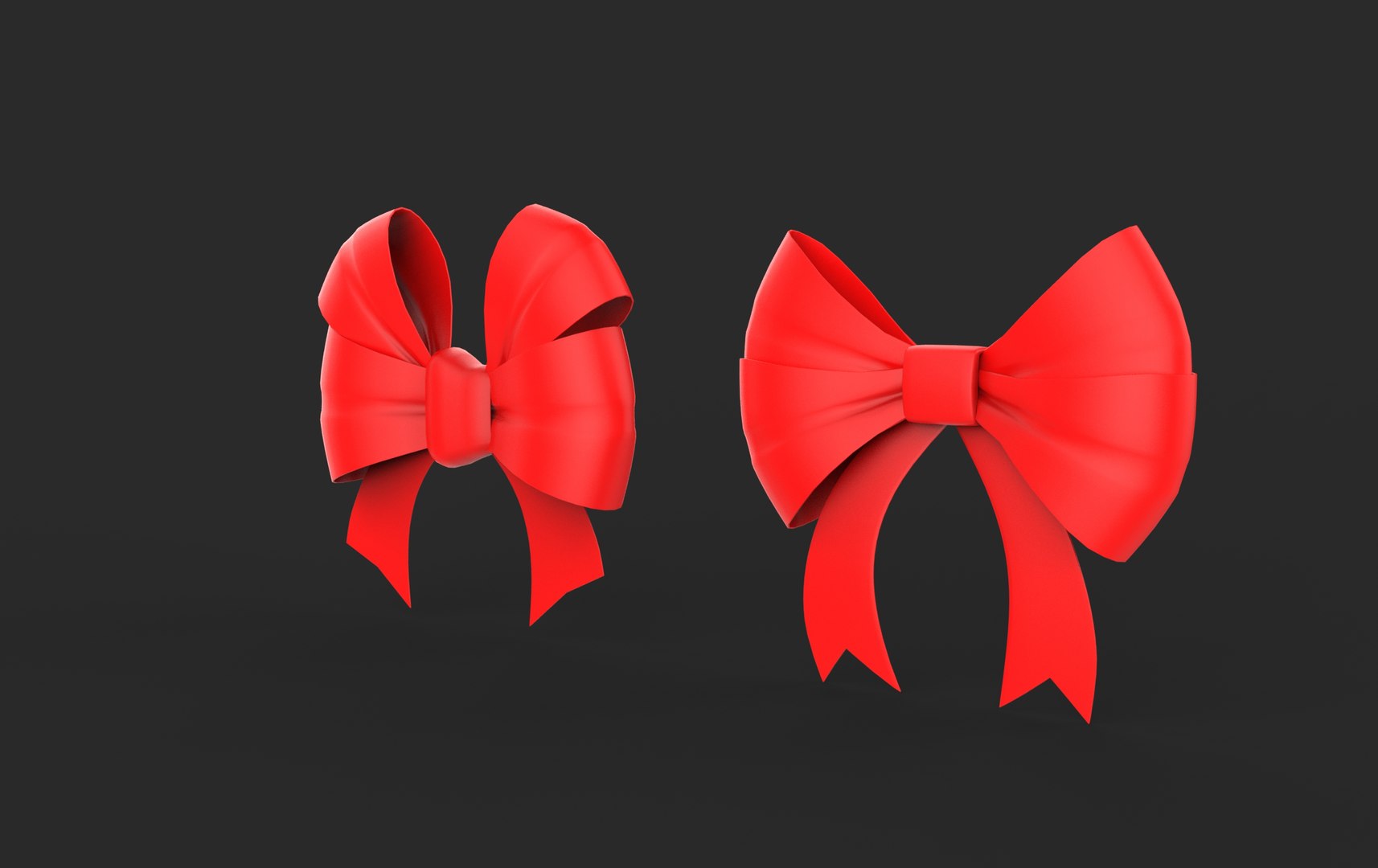 Ribbon 3D Model - TurboSquid 2356216