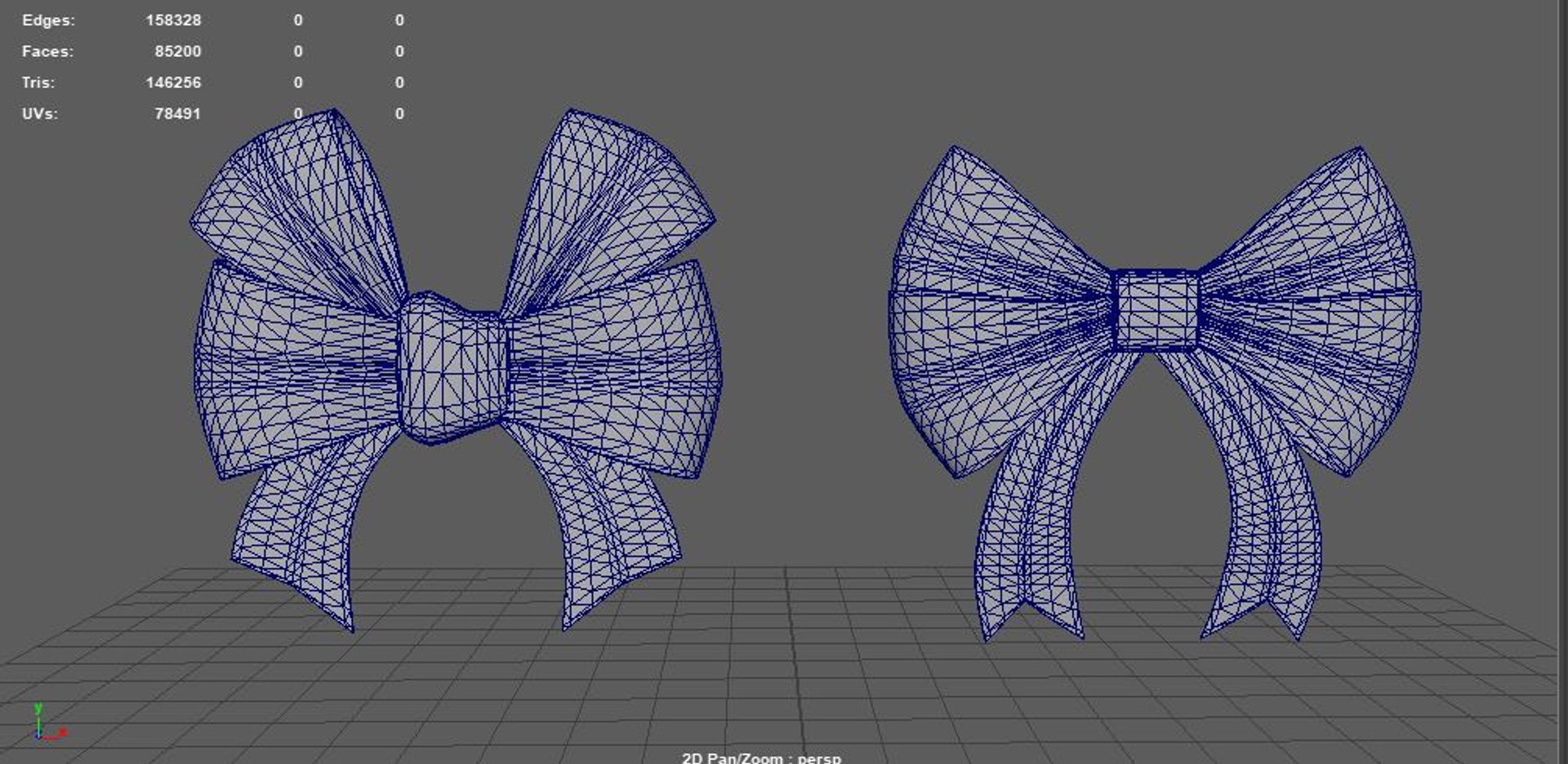 Ribbon 3D Model - TurboSquid 2356216