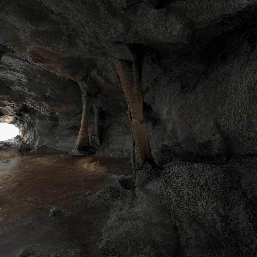 Ready cave model - TurboSquid 1394338