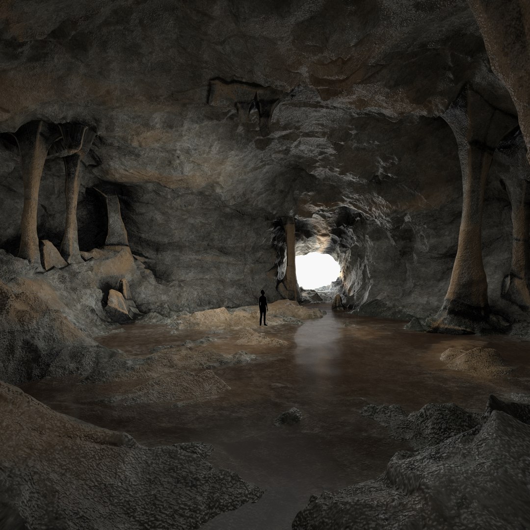 Ready cave model - TurboSquid 1394338