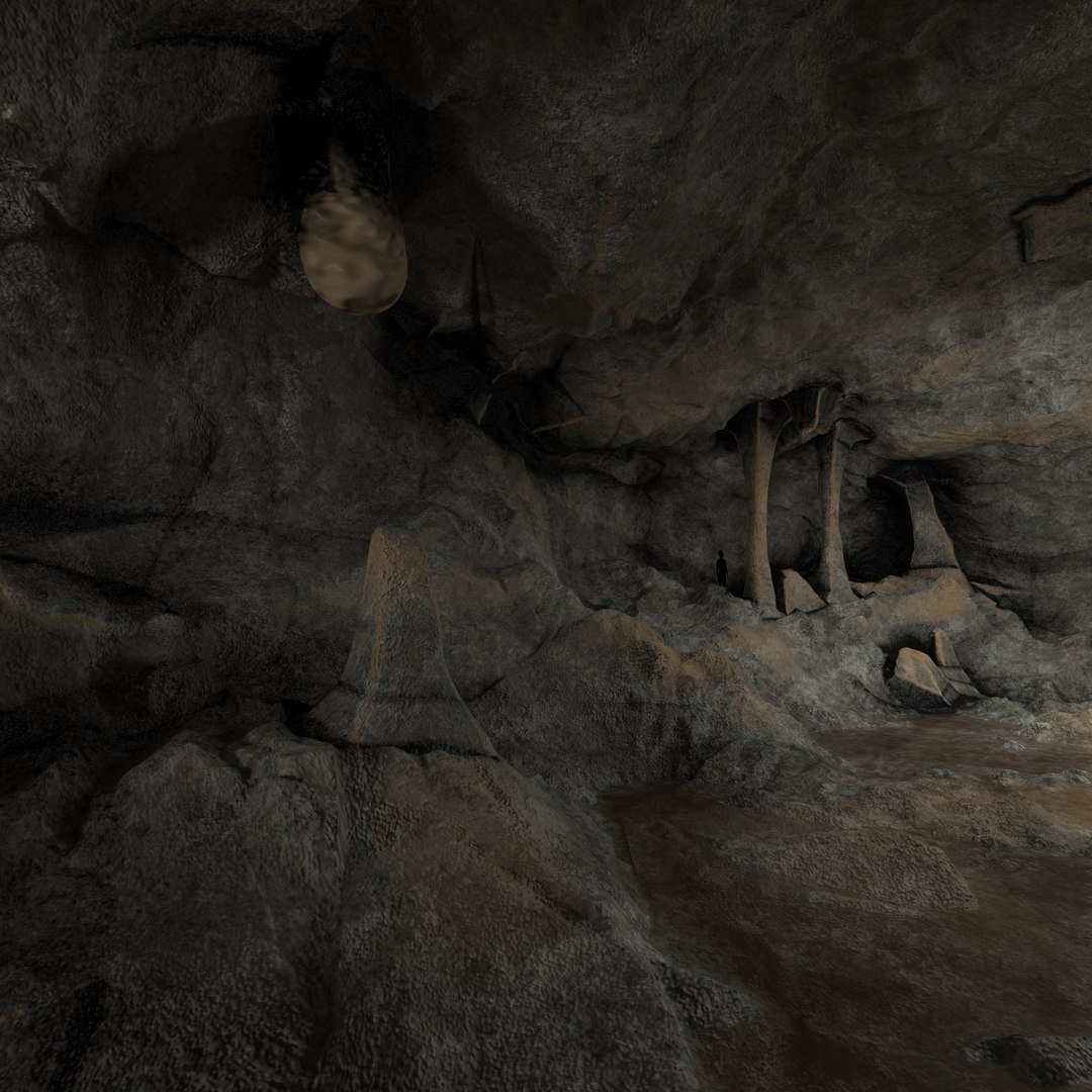 Ready cave model - TurboSquid 1394338
