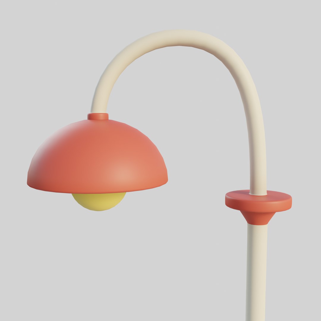 Cartoon Street Light 6 3D - TurboSquid 2054286