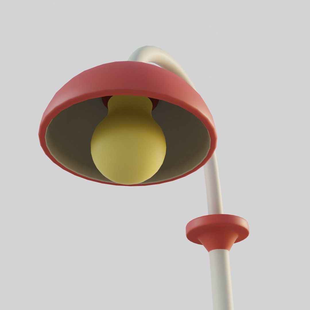 Cartoon Street Light 6 3D - TurboSquid 2054286