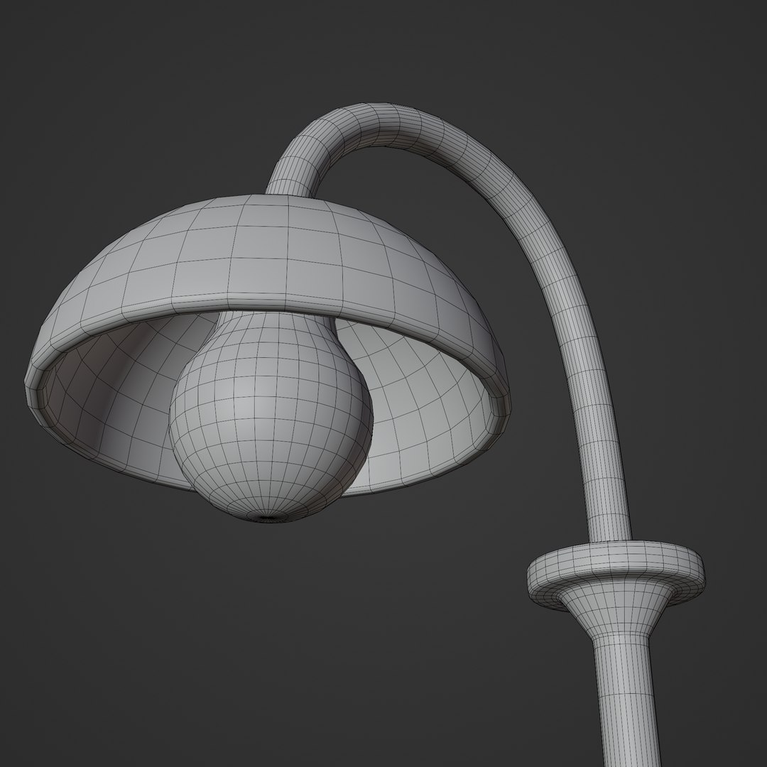 Cartoon Street Light 6 3D - TurboSquid 2054286