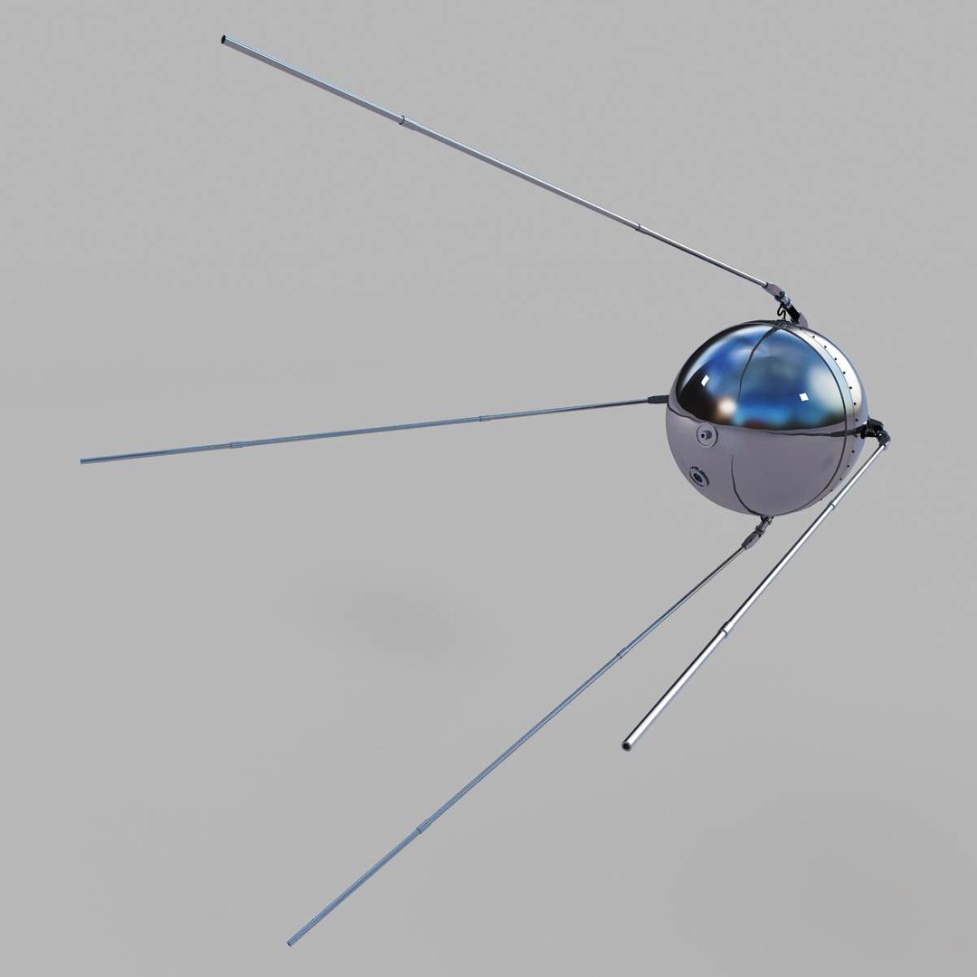 Sputnik 1 3d Model