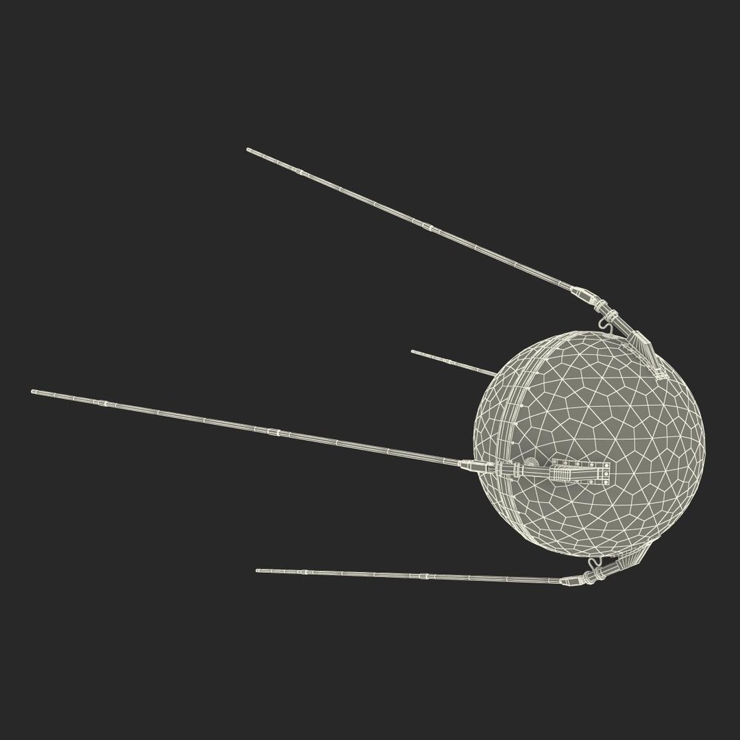 Sputnik 1 3d Model