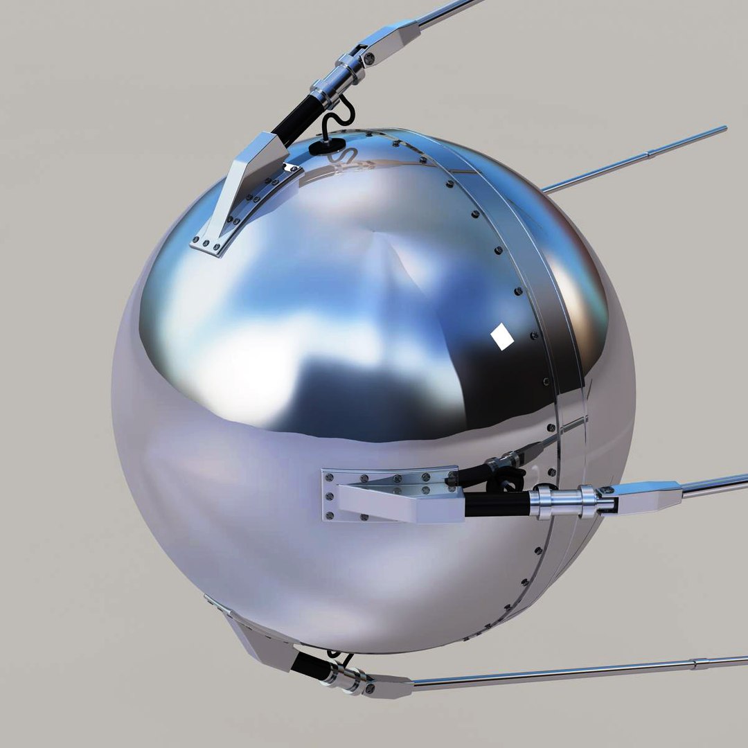 Sputnik 1 3d Model