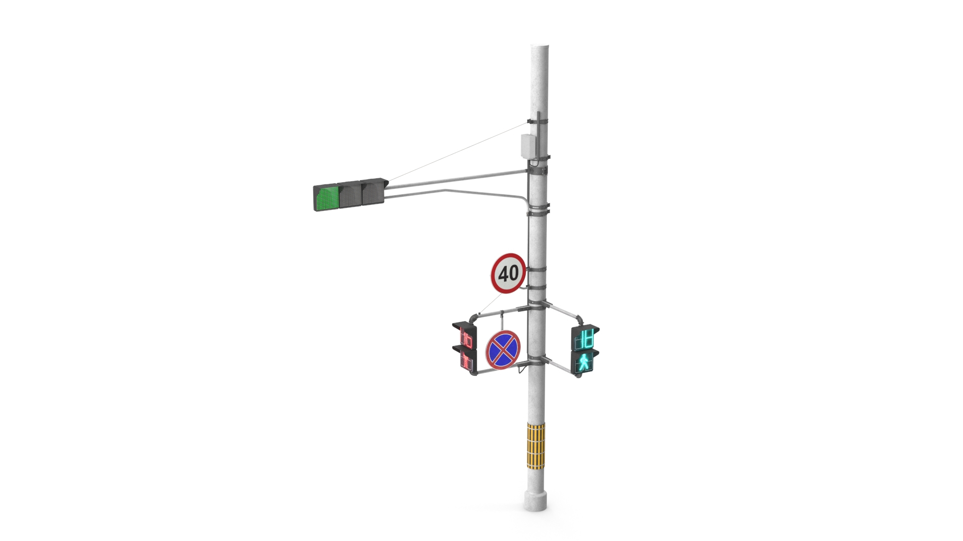 Traffic Light 3D Model - TurboSquid 1973679