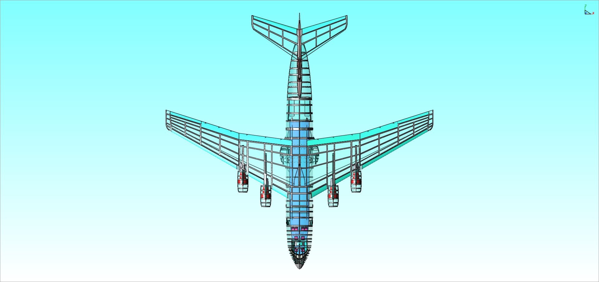 3d Ilyushin Il-476 Strategic Transport