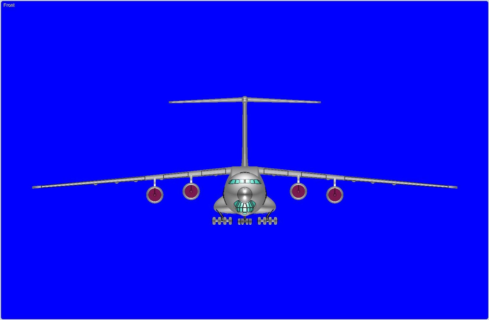 3d Ilyushin Il-476 Strategic Transport