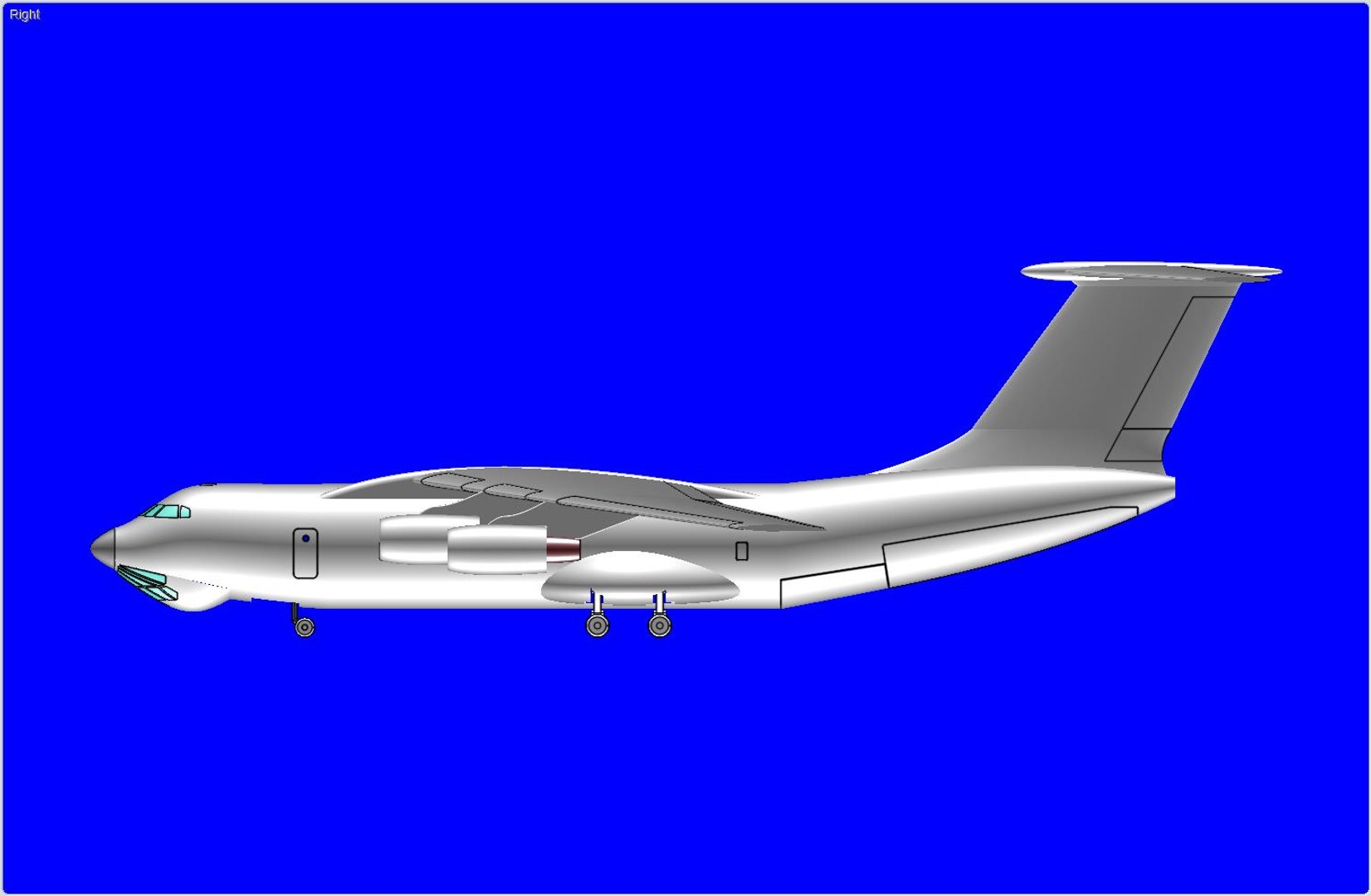 3d Ilyushin Il-476 Strategic Transport