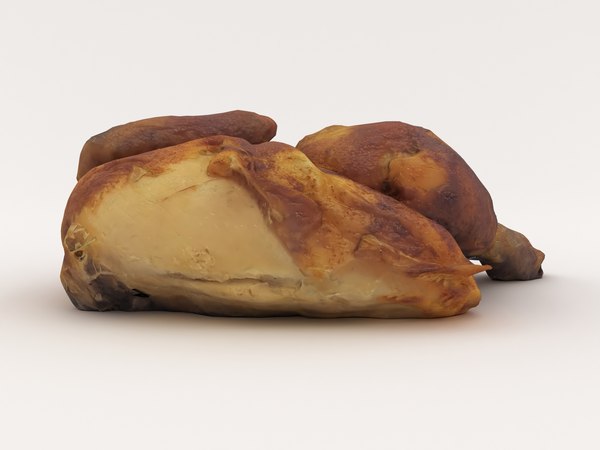 Scan roast chicken 3D model - TurboSquid 1444221