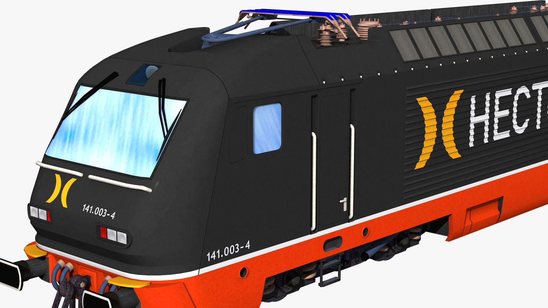 3D Model Hectorrail Class 141 Electric Locomotive - TurboSquid 2001288