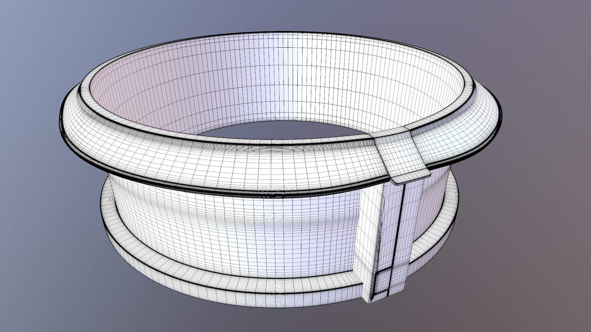 3D Springform Ceramic Plate Model - TurboSquid 2152088