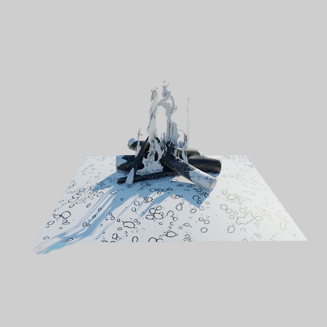 Stylized Camp Fire 3D Model - TurboSquid 1985594