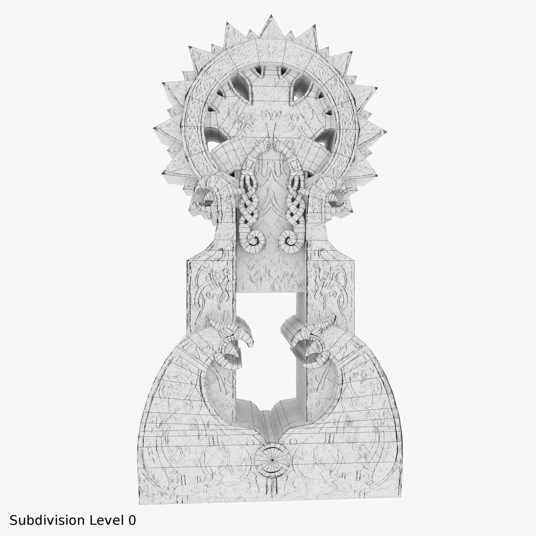 3D Celtic Altar - TurboSquid 1261135