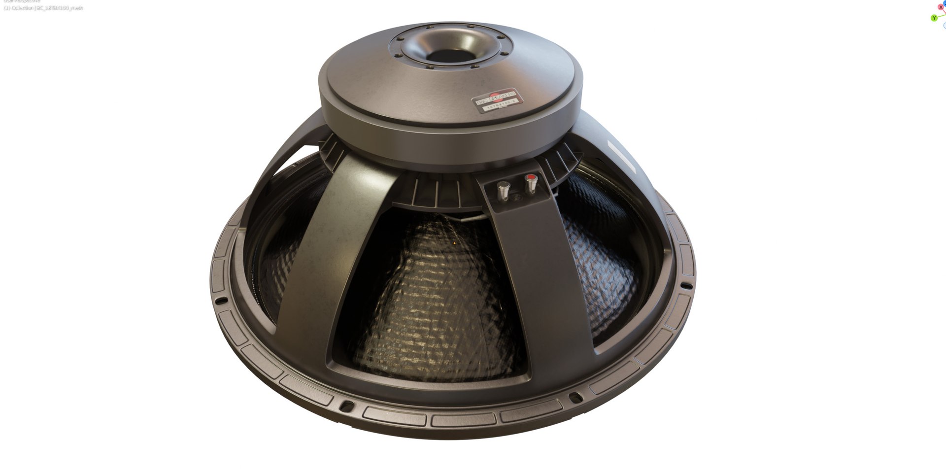 3D Model Powerful Speaker 18TBX100 - TurboSquid 2060721