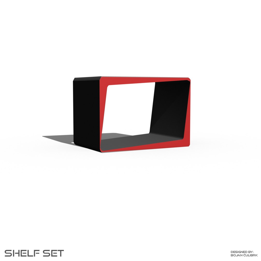 shelf 3d model