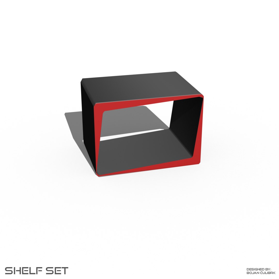 shelf 3d model