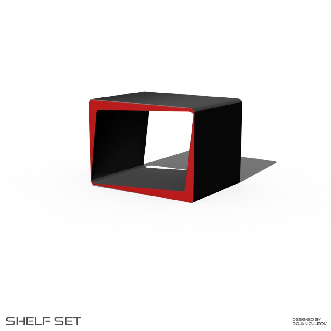 shelf 3d model