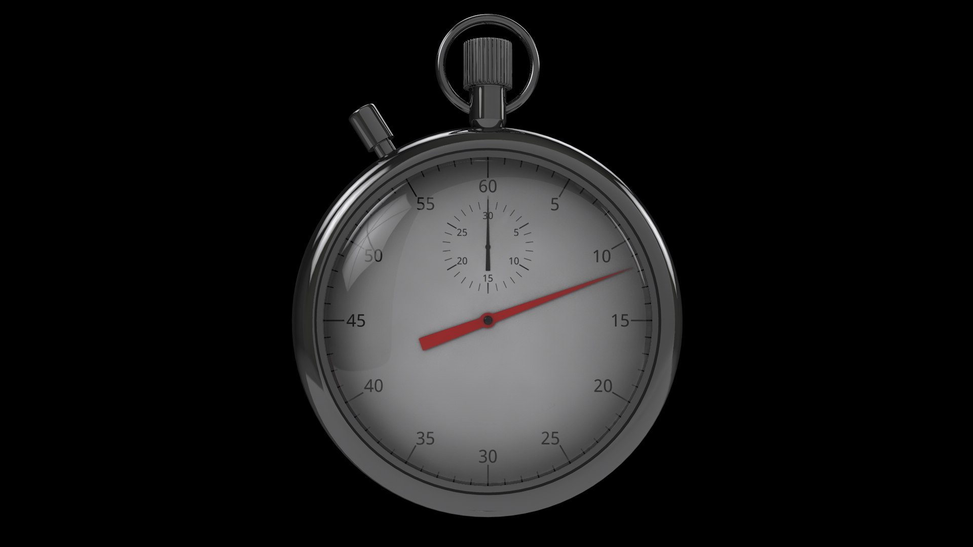 3D model stopwatch modeled start - TurboSquid 1328209