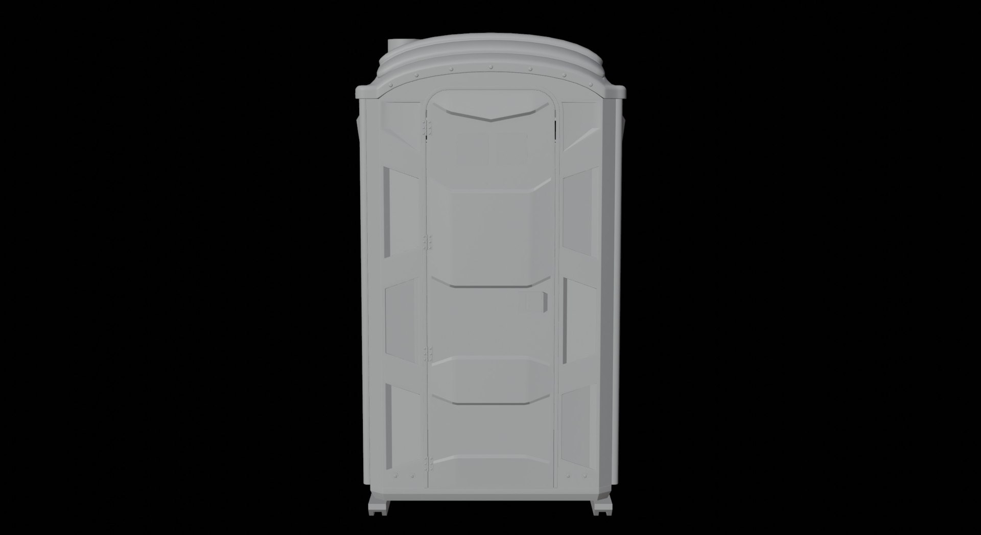 3D Chemical Toilet Model - TurboSquid 2222586