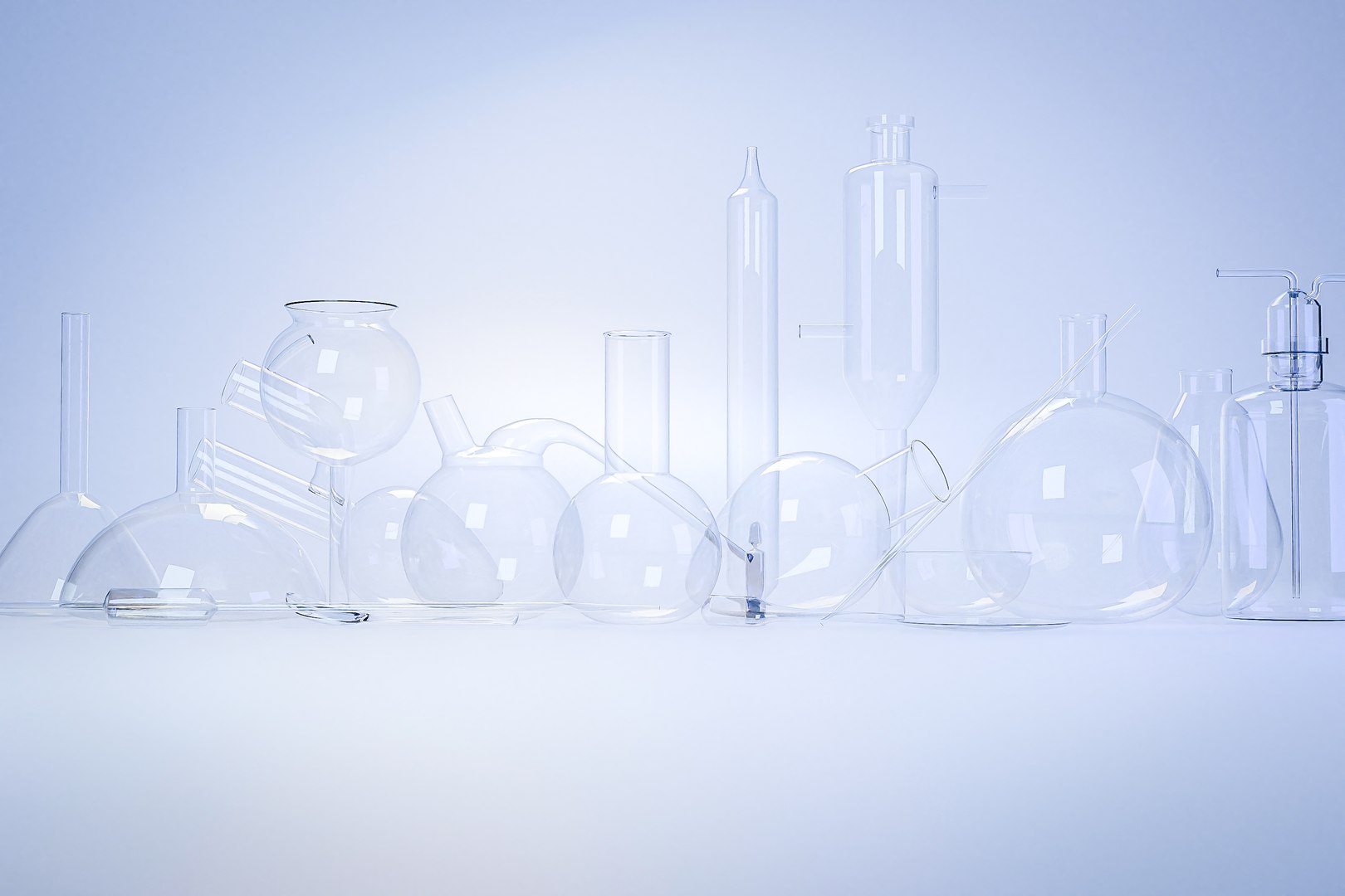 3D Model Laboratory Glassware Set Spoon - TurboSquid 1284120