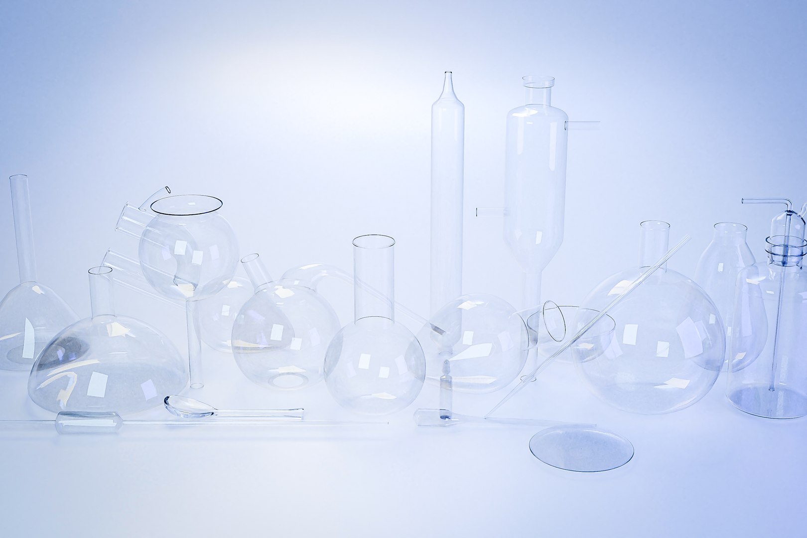 3D Model Laboratory Glassware Set Spoon - TurboSquid 1284120