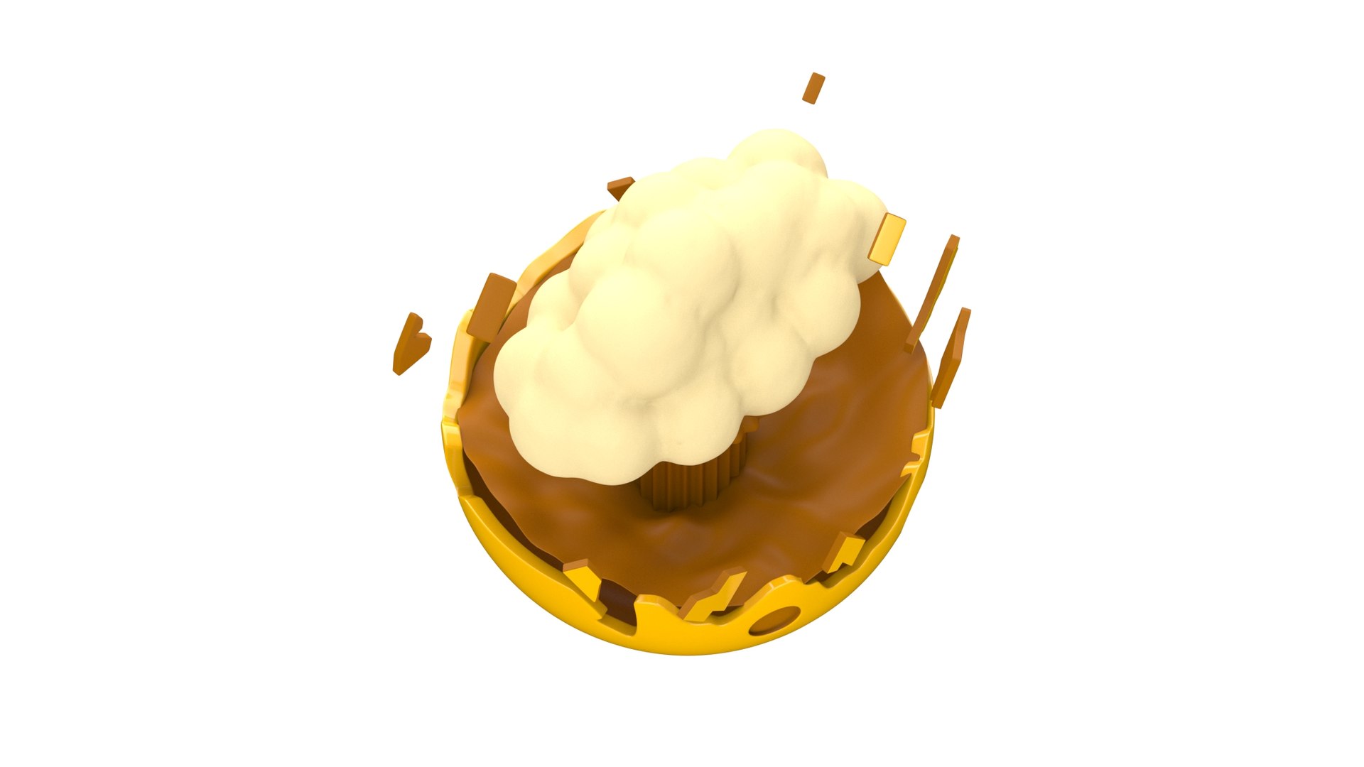 3D Apple Exploding Head model - TurboSquid 1751734