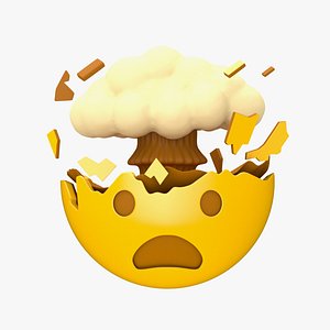 3D model Apple Shushing Face - TurboSquid 1724091