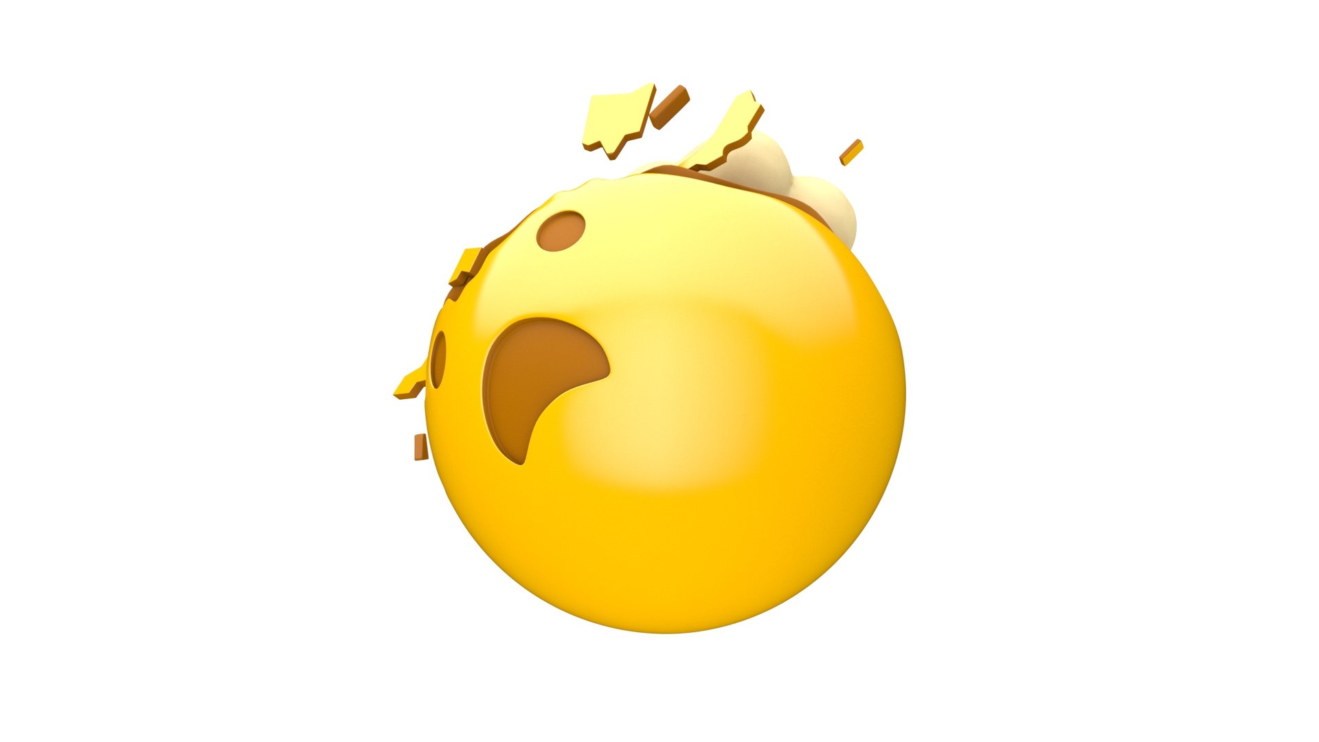 3D Apple Exploding Head model - TurboSquid 1751734