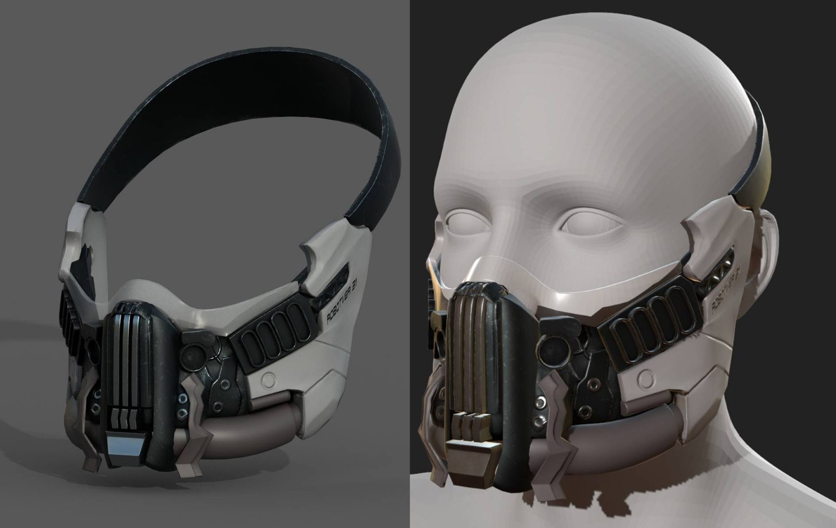 Fashion Mask 3D Model - TurboSquid 1475634