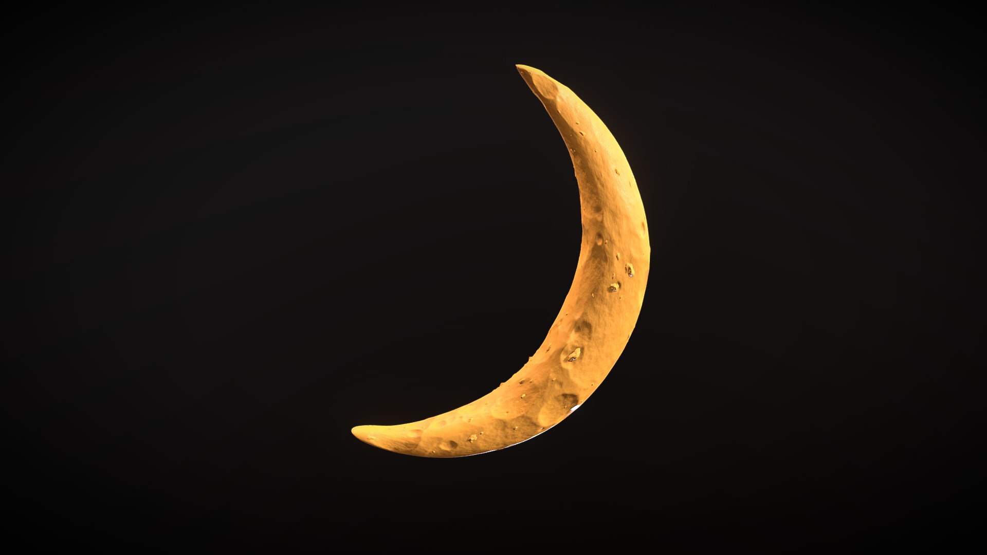 Moon Crescent 3D - TurboSquid 2104092