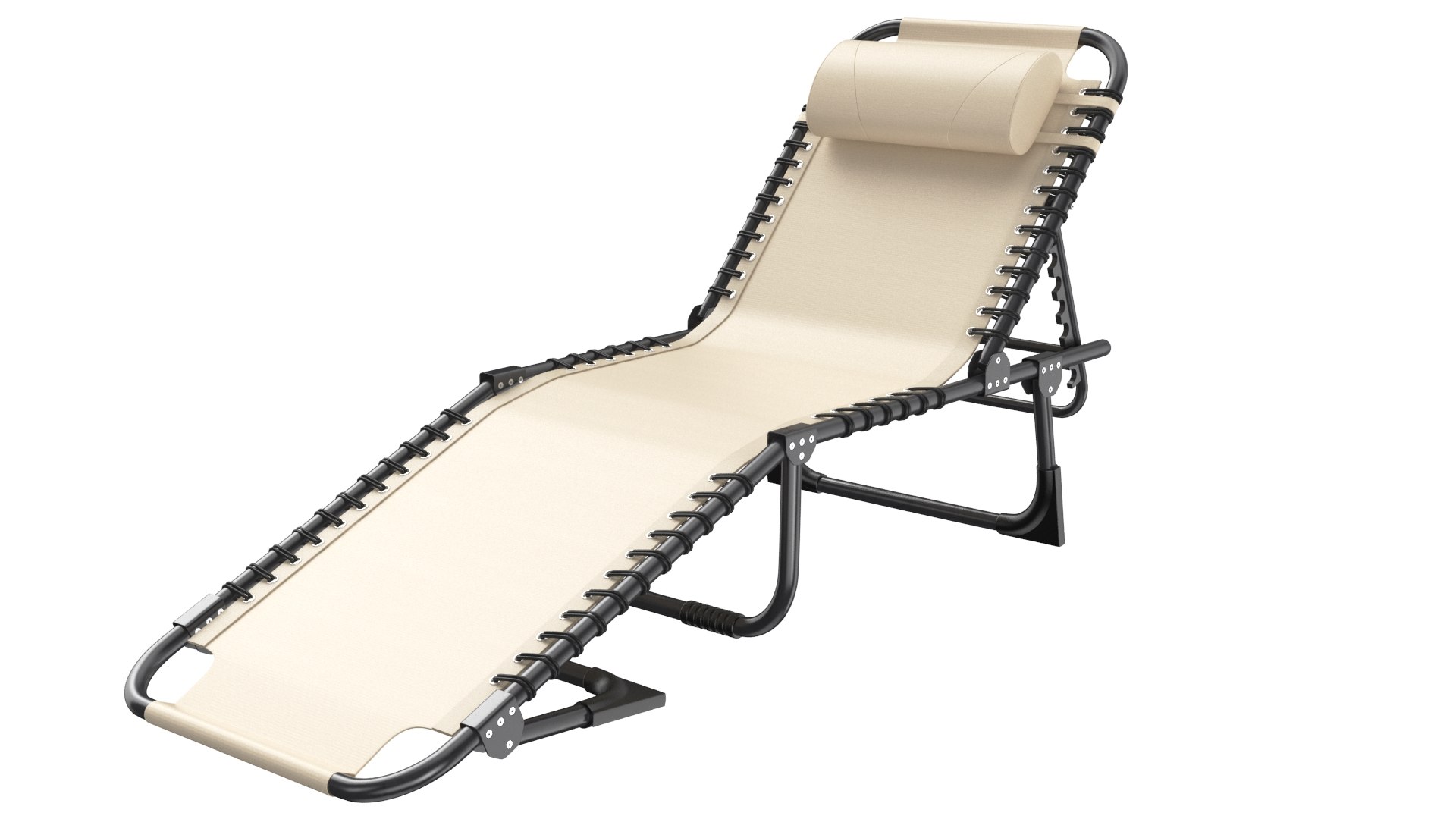 3D Folded Sun Lounger Model - TurboSquid 1959085