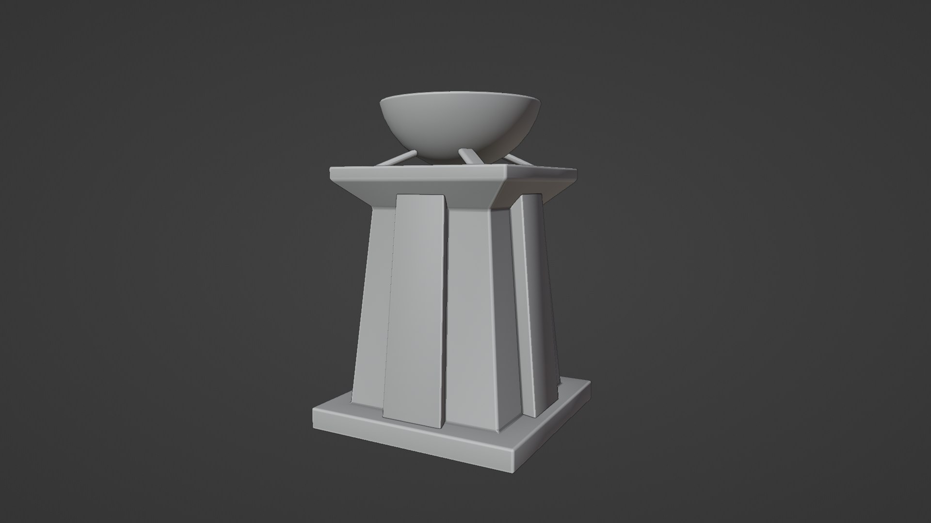 3D Ancient Egyptian Brazier Model - TurboSquid 2124520
