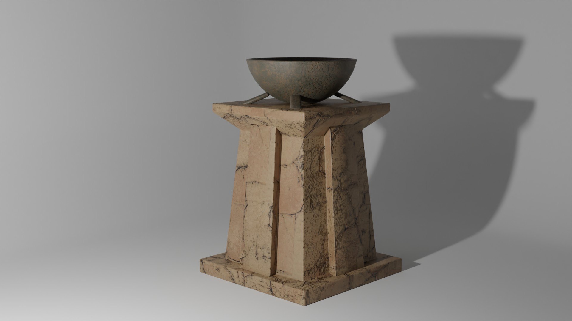 3D Ancient Egyptian Brazier Model - TurboSquid 2124520