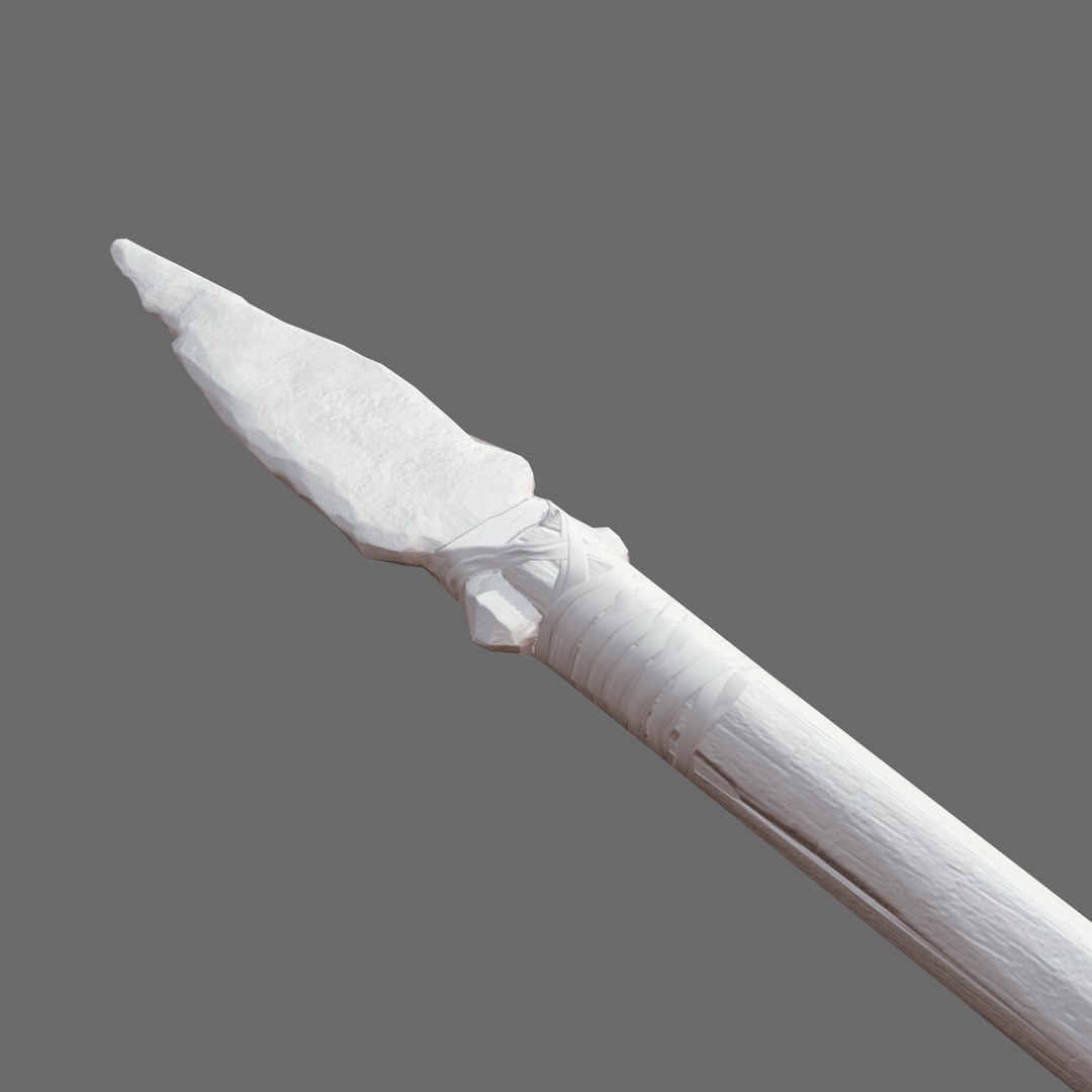 Stone Spear 3D - TurboSquid 1400136