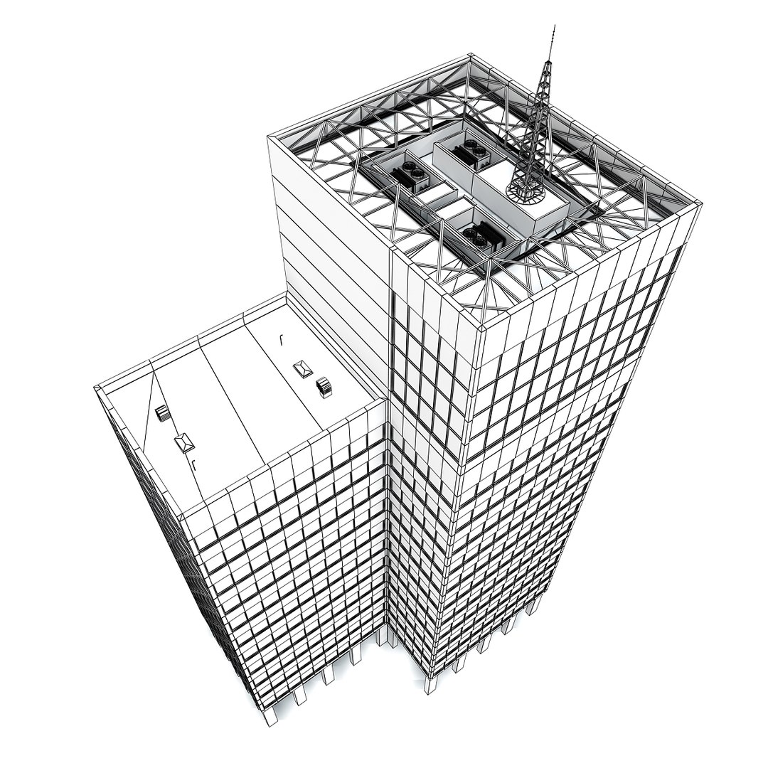 Building 13 3D Model - TurboSquid 1312389