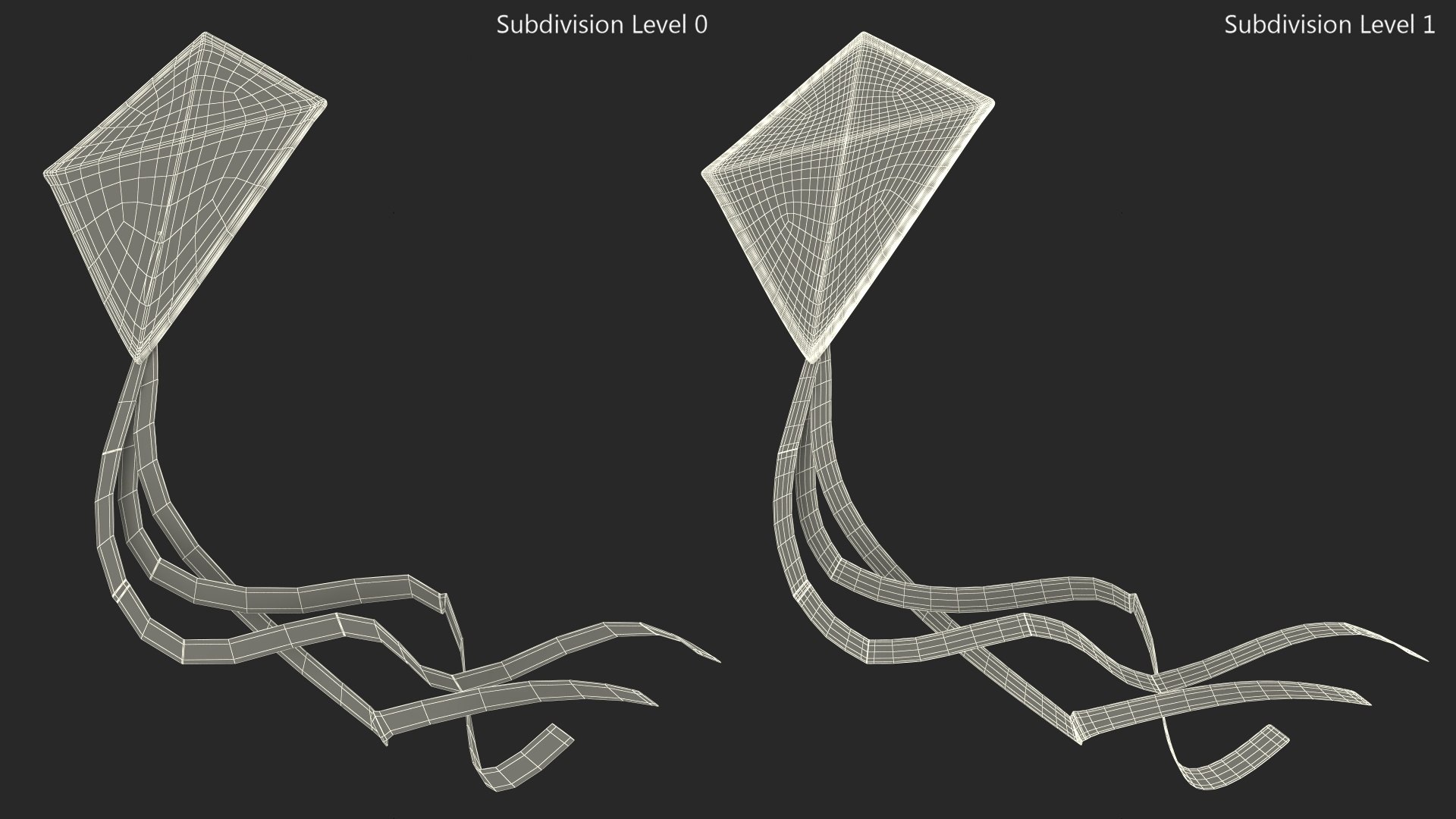 3D Model Kite Flying - TurboSquid 2127776