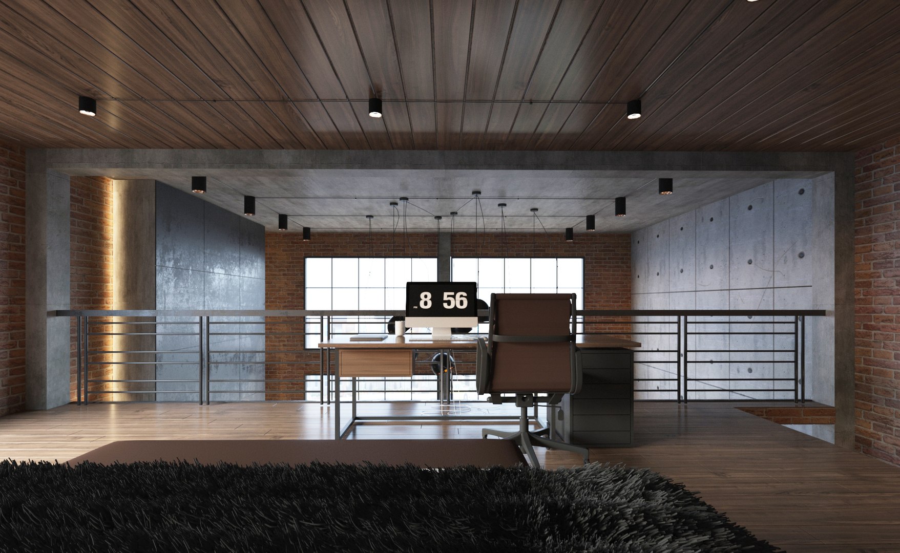 3D Loft Apartment Interior Model - TurboSquid 1794362