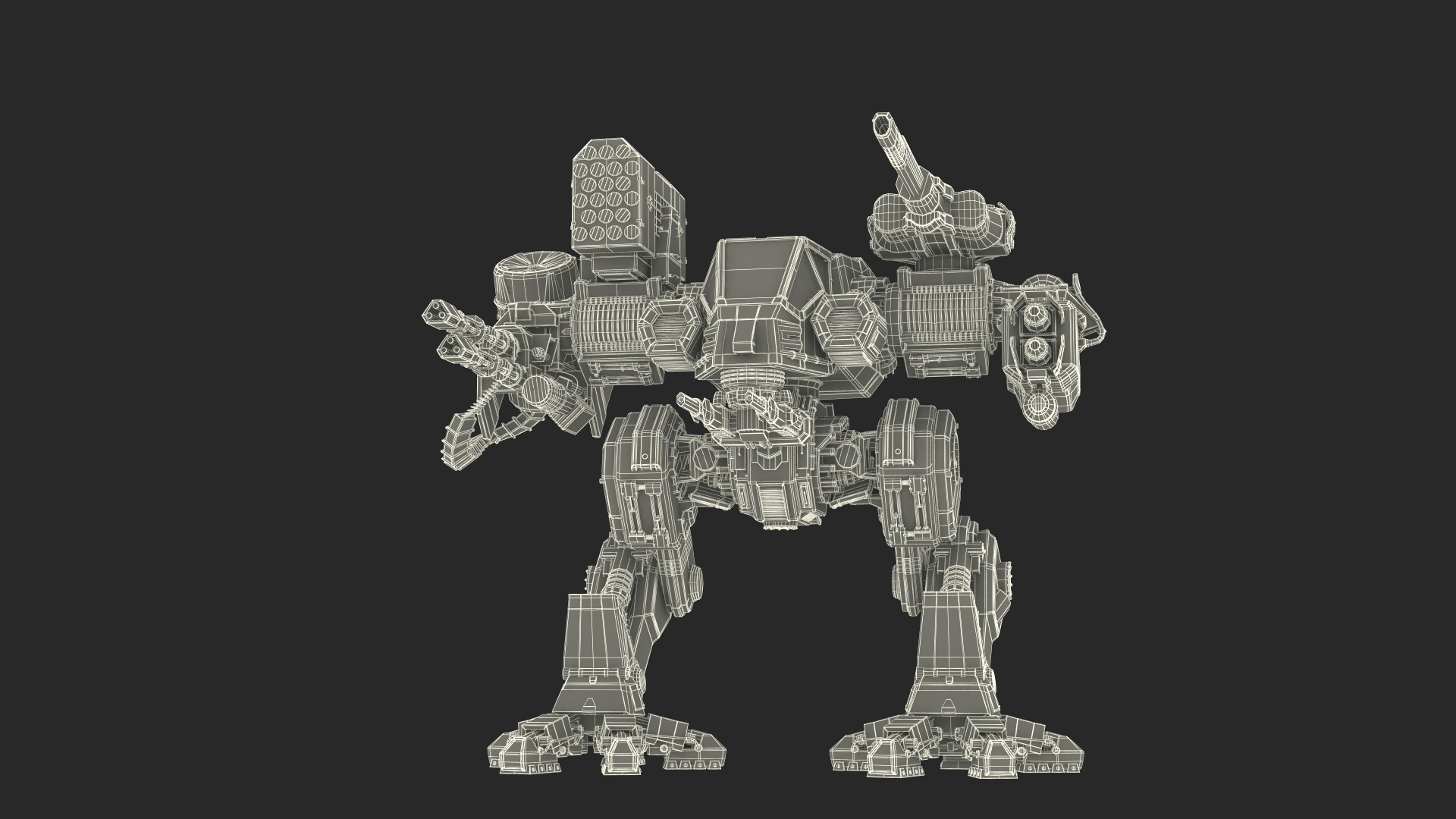 how to draw walking war robots