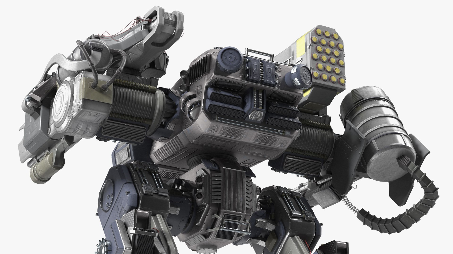 Large Walking War Robot 3D model - TurboSquid 2157006