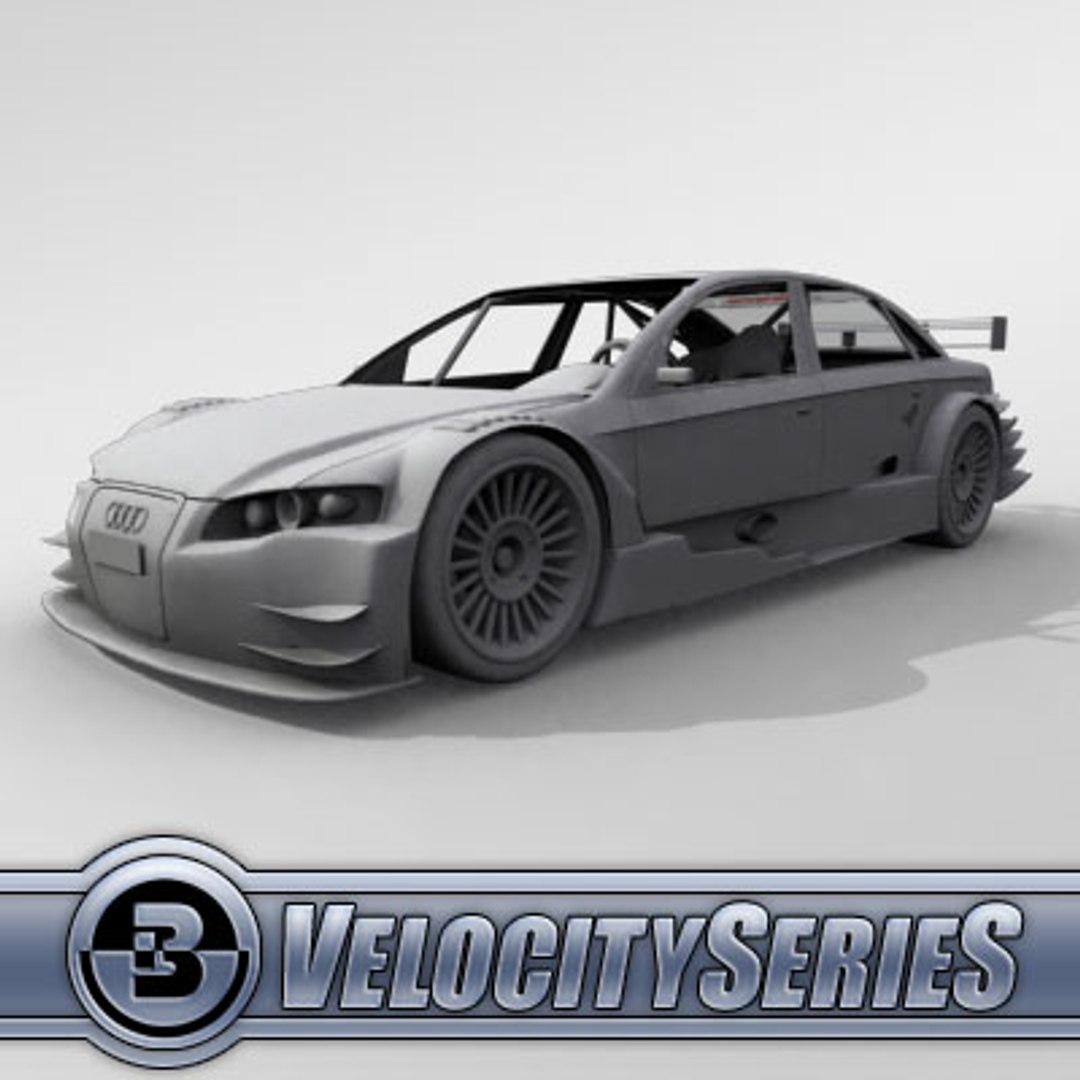 2006 audi dtm 3d model