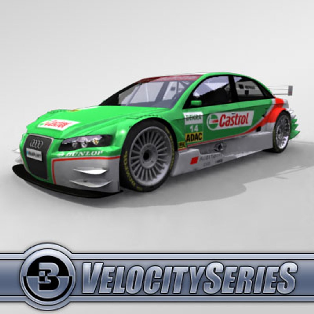 2006 audi dtm 3d model